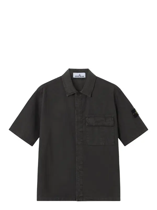 Stone Island Logo Shirt - Grey