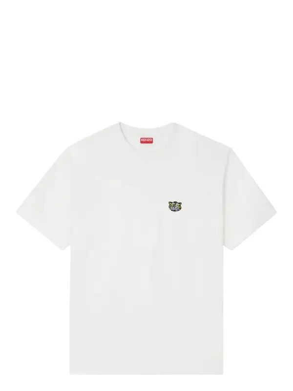 Kenzo Wild Tiger Cotton T-shirt - White