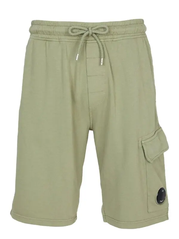 C.P. COMPANY Cargo Bermuda Shorts - Green