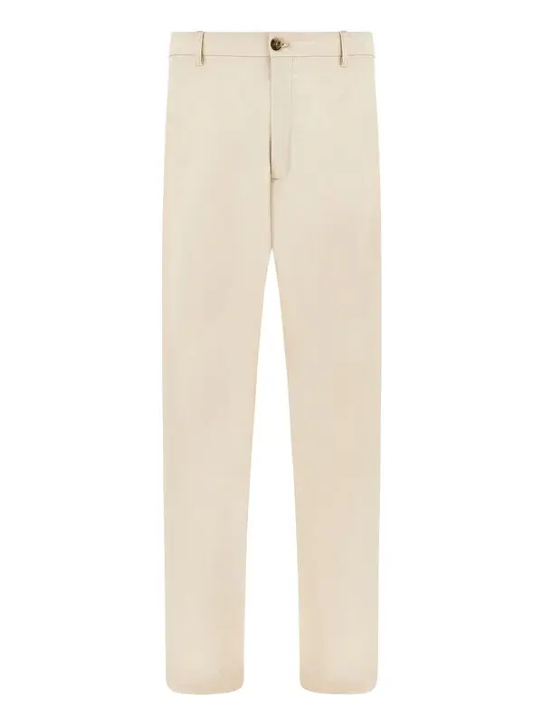 Paul & Shark Wide-leg Trousers - White