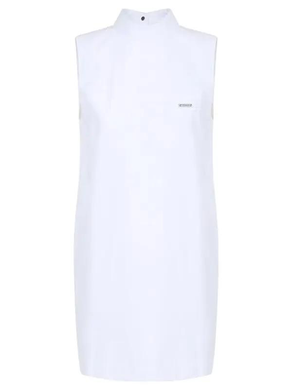 Iceberg Sleeveless Dress - White