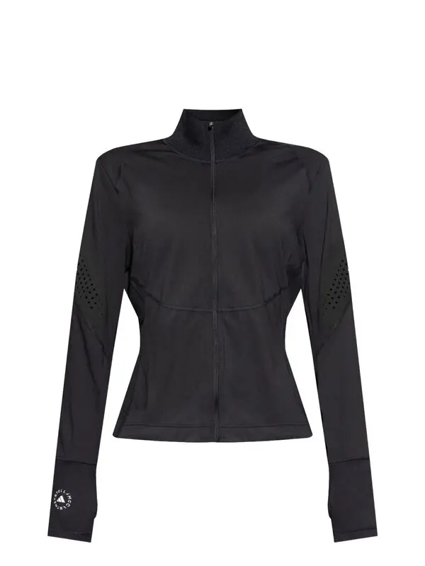 Adidas By Stella McCartney Zipped Sweatshirt - Black