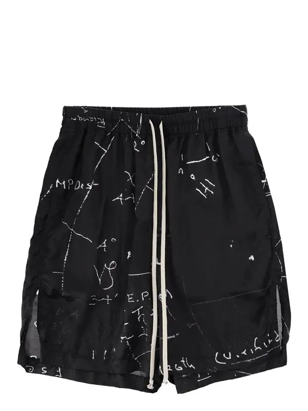 Rick Owens Board/boxer Shorts - Black