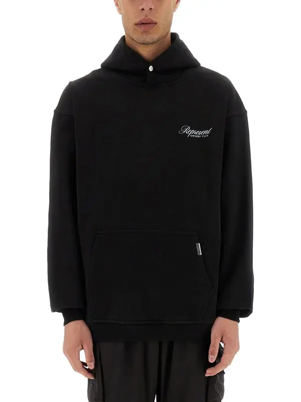 REPRESENT Hoodie - Black