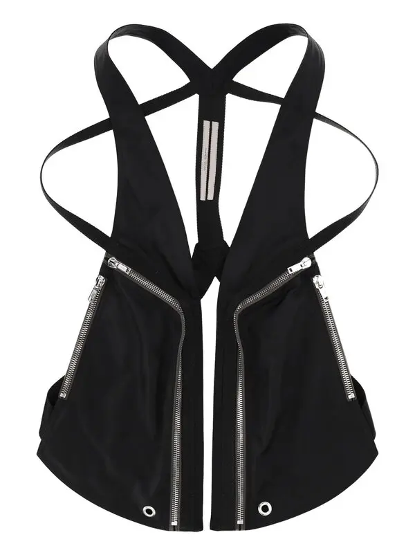 Rick Owens Bauhaus Vest - Black