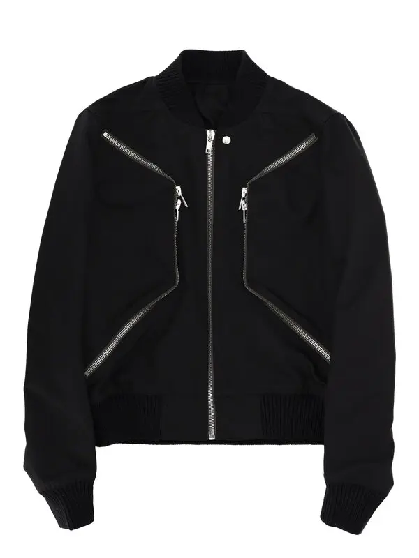Rick Owens Heizer Flight Jacket - Black