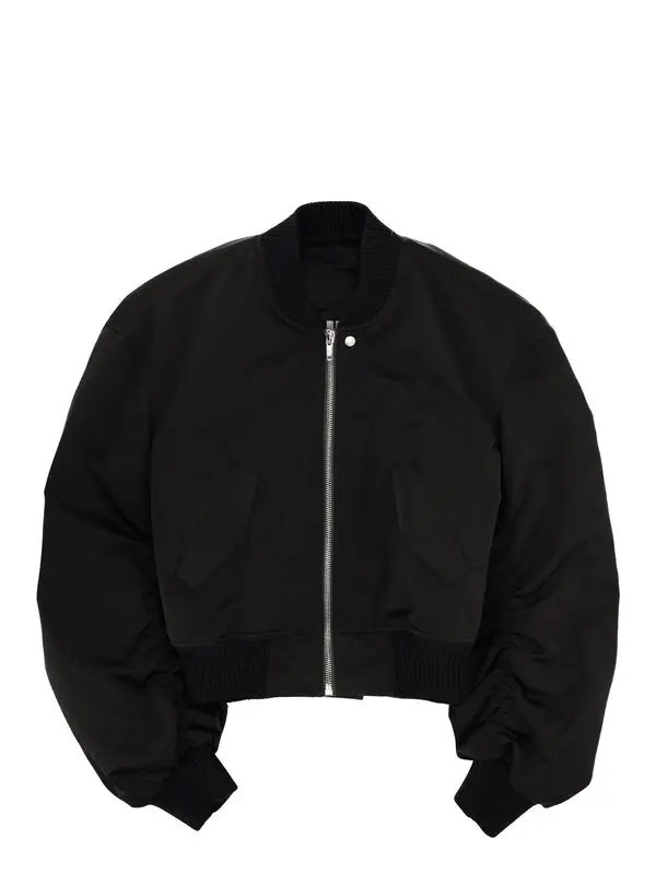 Rick Owens Bucket Flight Jacket - Black