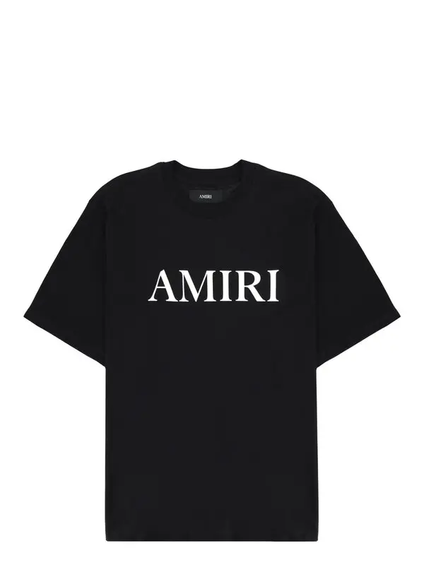 Amiri T-shirt With Logo - Black