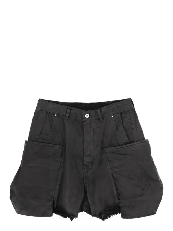 Rick Owens Stefan Cargo Shorts - Black