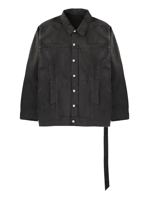 Rick Owens Jumbo Worker Jacket - Black