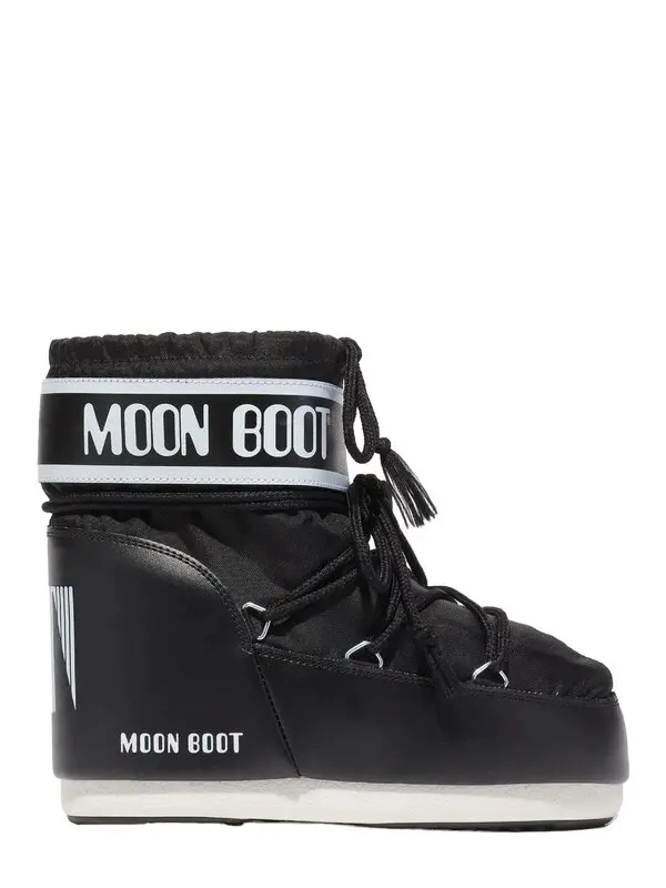 Moon Boot Icon Low Nylon Boot - Black