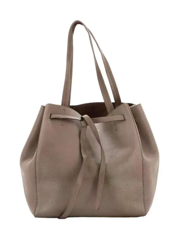 Celine Phantom Tie Cabas Small Tote Bag - Brown