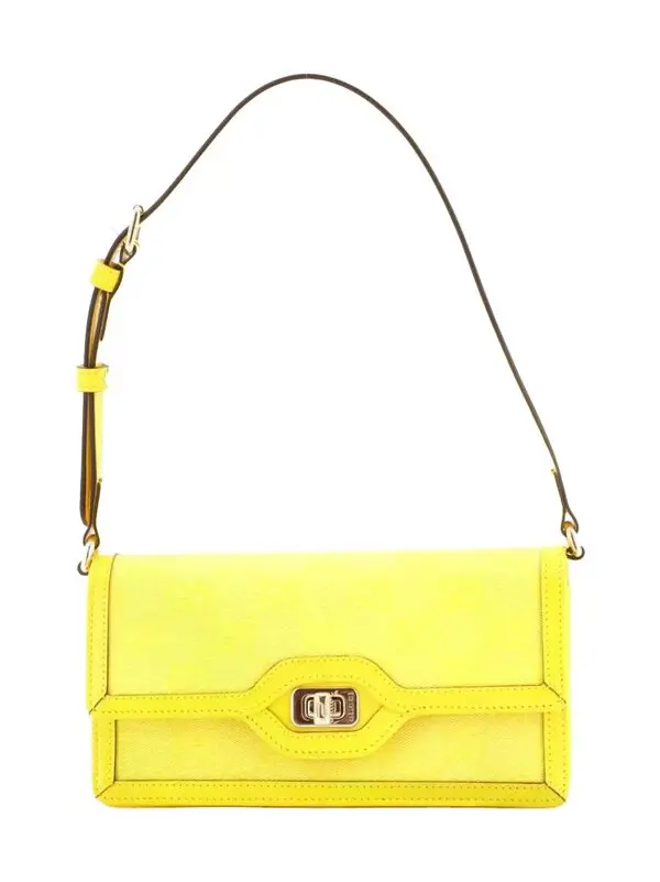 Gucci Luce Gg Canvas Mini Shoulder Bag - Yellow