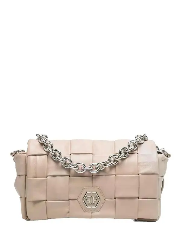 Philipp Plein Intertwined-design Shoulder Bag - Neutrals