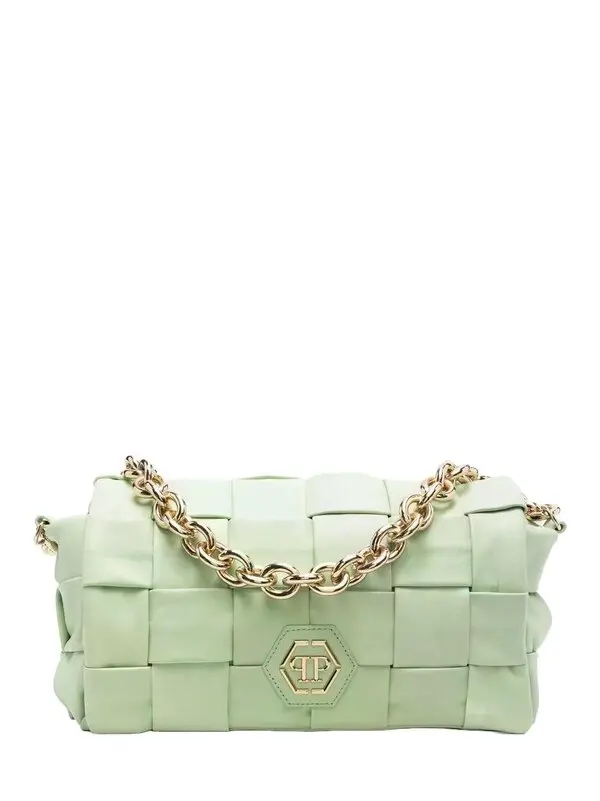 Philipp Plein Intertwined-design Shoulder Bag - Green