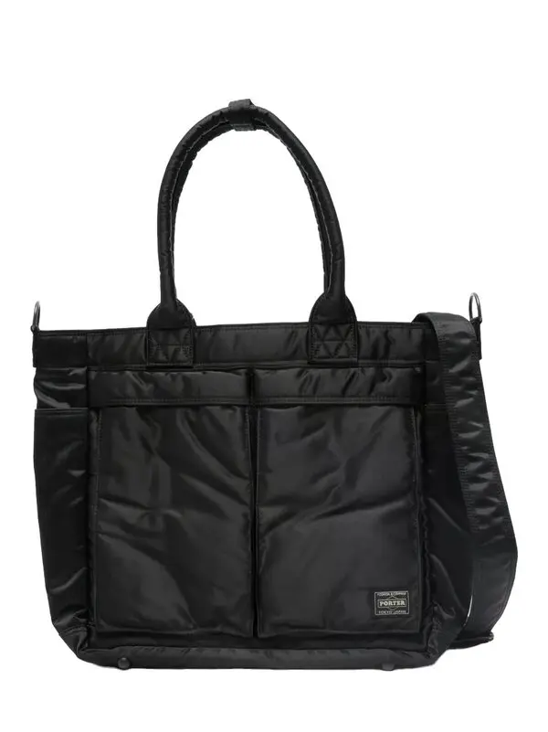 PORTER-YOSHIDA & CO Tanker Quilted Tote Bag - Black