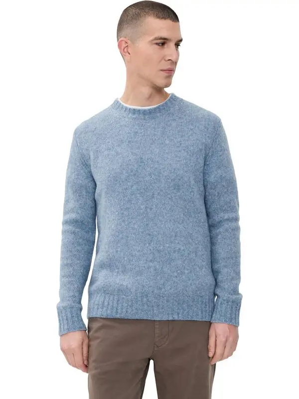 Nn07 Lee Lightweight Merino Sweater - Denim Blue