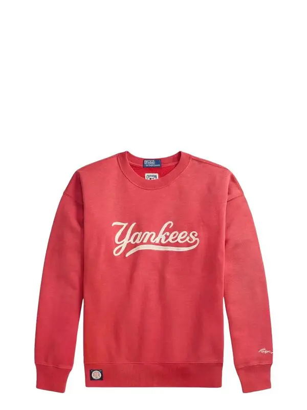 Polo Ralph Lauren Long-sleeve Crew Neck Sweatshirt - Red