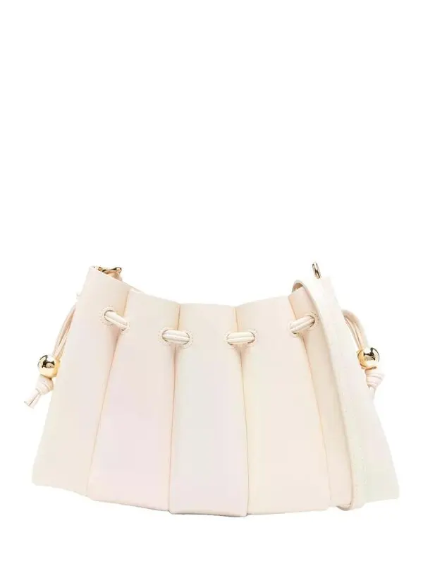 THEMOIRE Calipso Drawstring Cross Body Bag - Neutrals