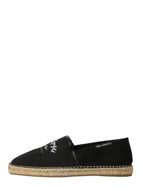 Karl Lagerfeld Kamino Riviera Espadrilles - Black