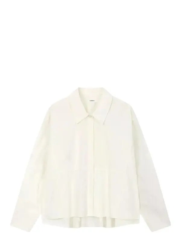 STUDIO TOMBOY Unbalanced Shirt - Neutrals