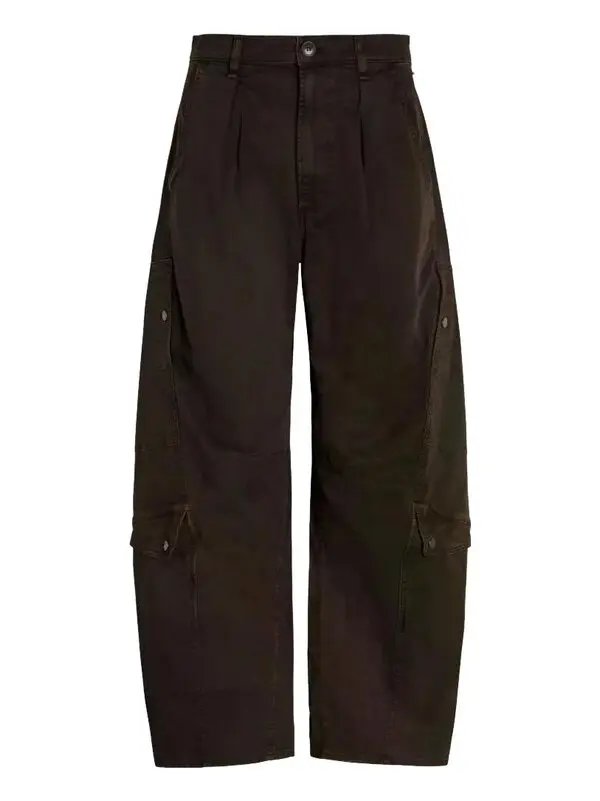 Citizens Of Humanity Flight Barrel-leg Cargo Jeans - Brown