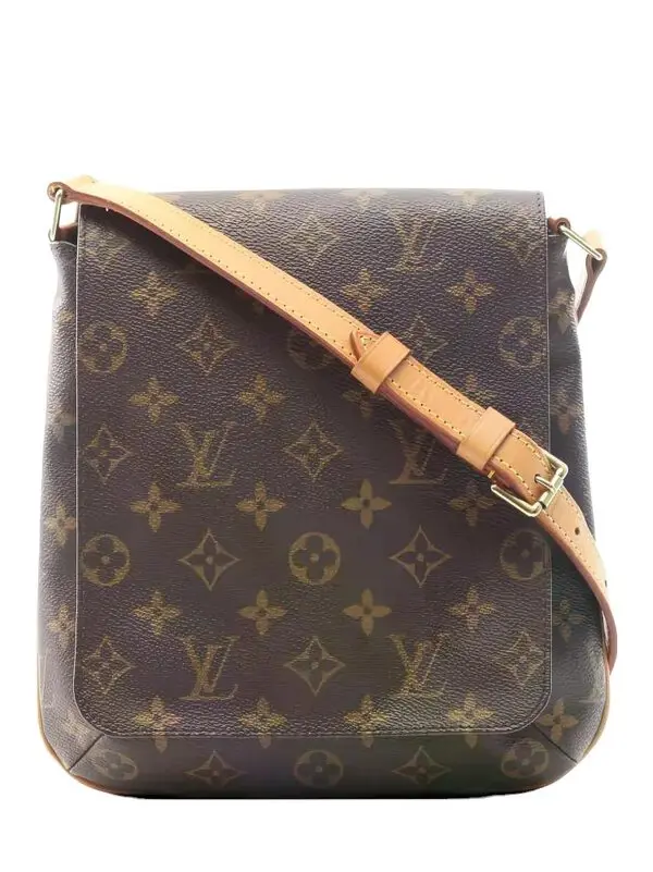 LOUIS VUITTON Small Musette Salsa Monogram Shoulder Bag - Brown