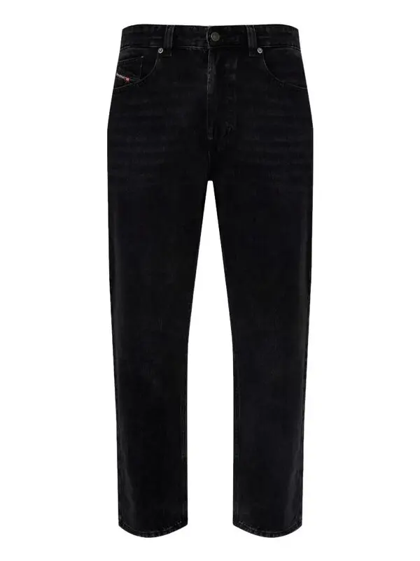 DIESEL® D-macs Logo Jeans - Black