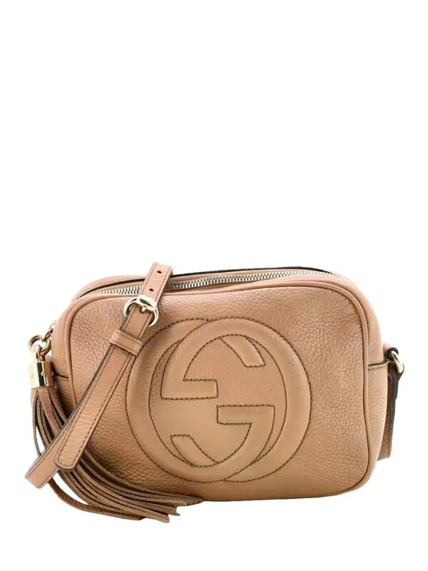 Gucci Soho Disco Leather Small Crossbody Bag - Neutrals