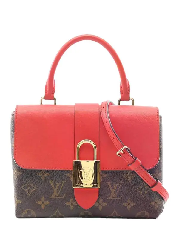 LOUIS VUITTON 2018 Monogram Locky Bb Satchel - Brown