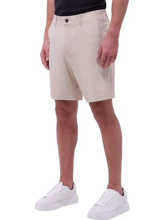 Bugatchi Tailored Tech Shorts - Sand