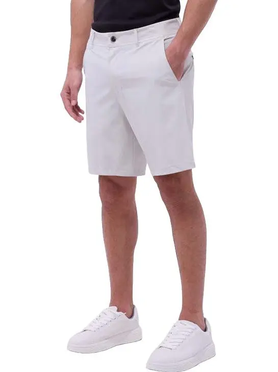 Bugatchi Tailored Tech Shorts - Stone