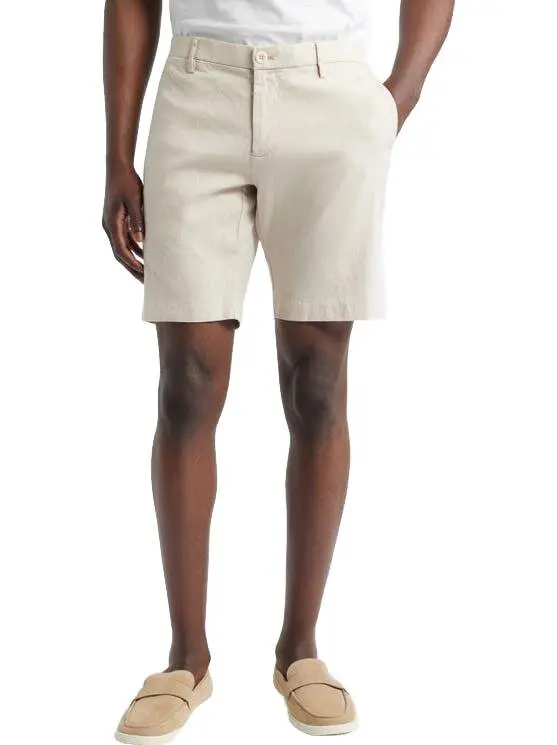 DEKE Linen-blend Bermuda Shorts - Sand