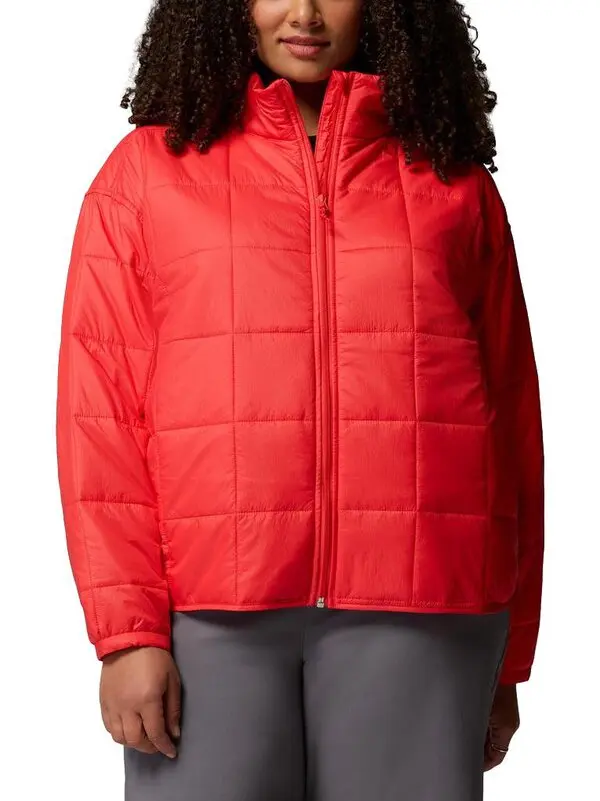 Columbia Sienna Hill Water Repellent Quilted Jacket - Poppy Red
