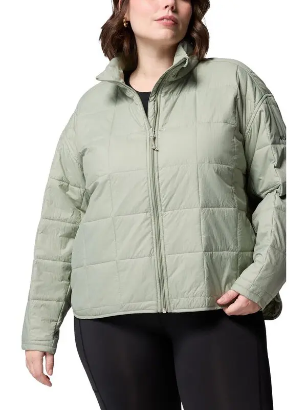 Columbia Sienna Hill Water Repellent Quilted Jacket - Safari