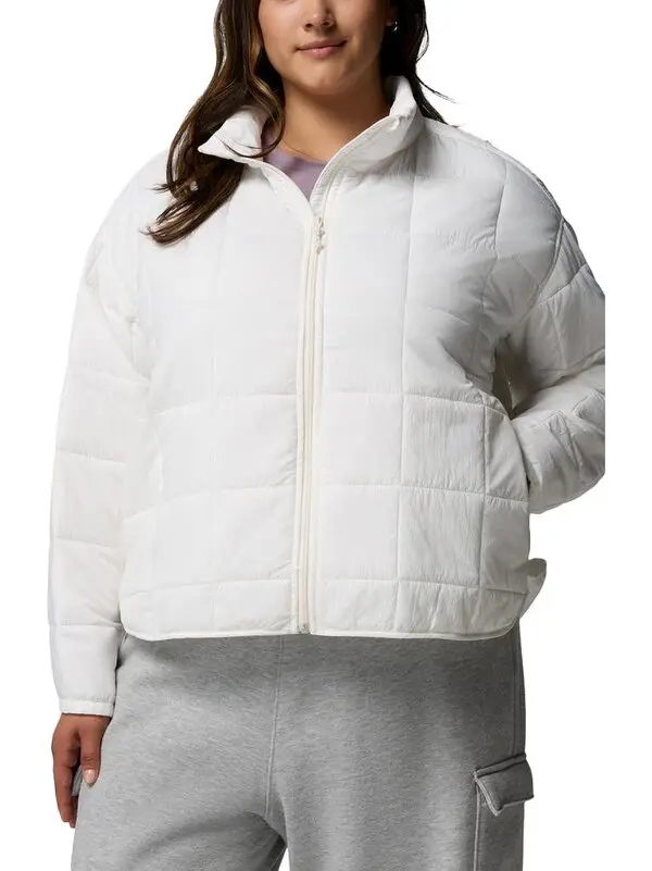 Columbia Sienna Hill Water Repellent Quilted Jacket - Sea Salt