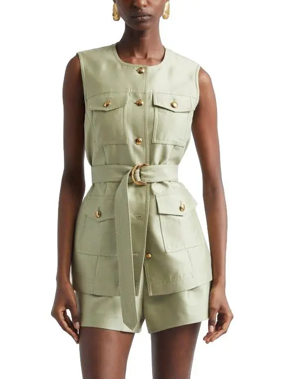 Zimmermann Kindred Spirit Luna Utility Vest - Palm