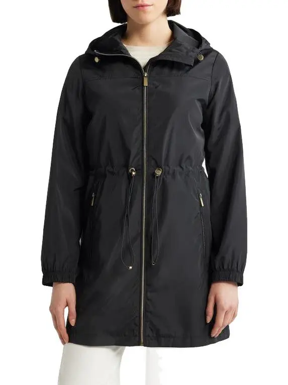 Michael Kors Hooded Anorak Jacket - Black