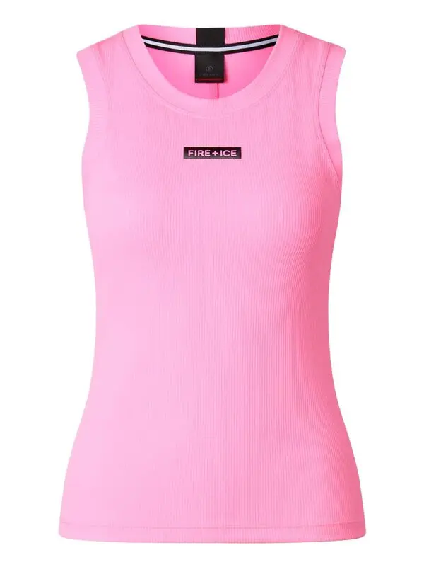 Bogner Ribbed Knit Top - Pink