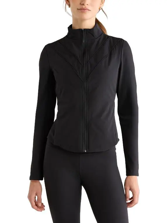 Zella Tiebreaker Hybrid Jacket - Black