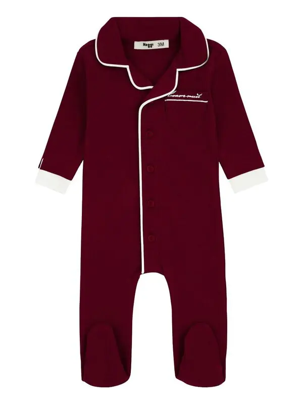 NOGGIWEAR Layers Footie - Burgundy