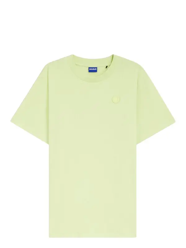 Hugo Cotton-jersey T-shirt With Logo - Green