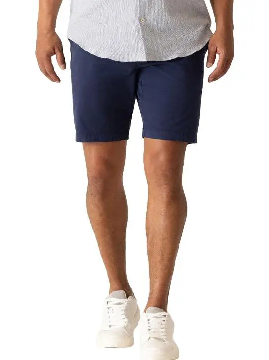 DEKE Galaxy 8.5-inch Bermuda Stretch Twill Shorts - Indigo