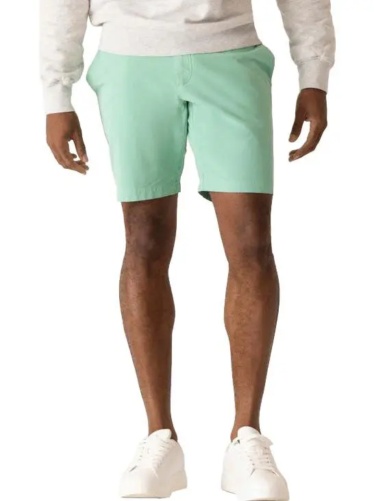 DEKE Galaxy 8.5-inch Bermuda Stretch Twill Shorts - Wasabi