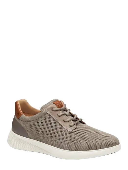 Johnston & Murphy Ackerson Knit Plain Toe Sneaker - Gray Knit