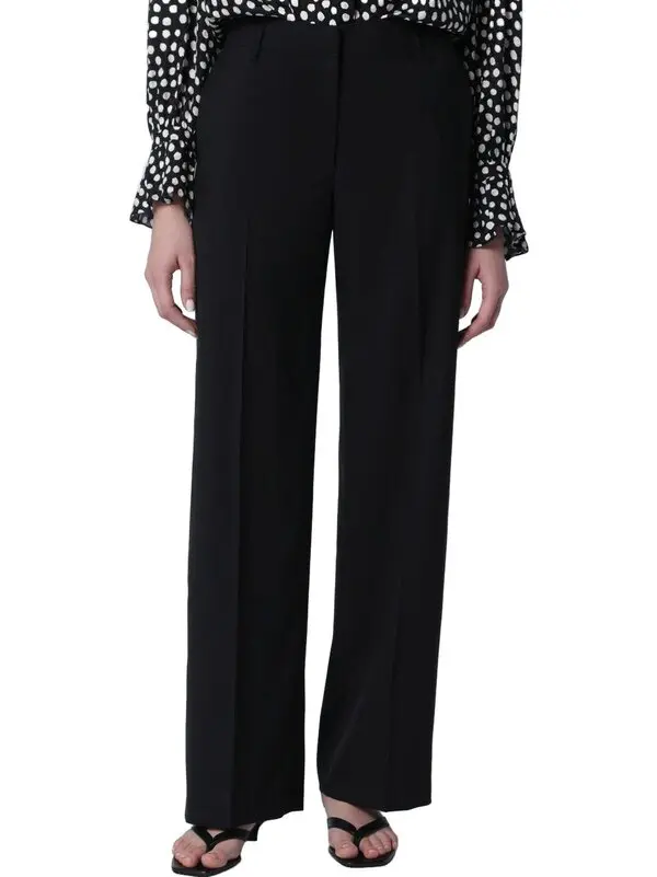 PT TORINO Virgin Wool Trousers - Black