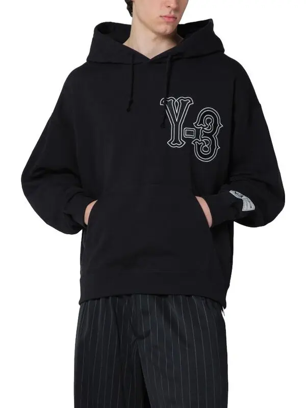 ADIDAS Y-3 Elite 5 Gfx Hooded Sweatshirt - Black