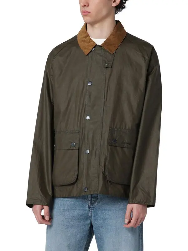 Barbour Modern Bedale Waxed Jacket - Green