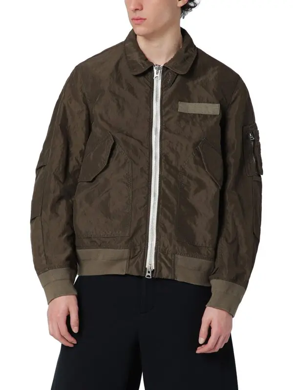 Sacai Nylon Jacket - Green