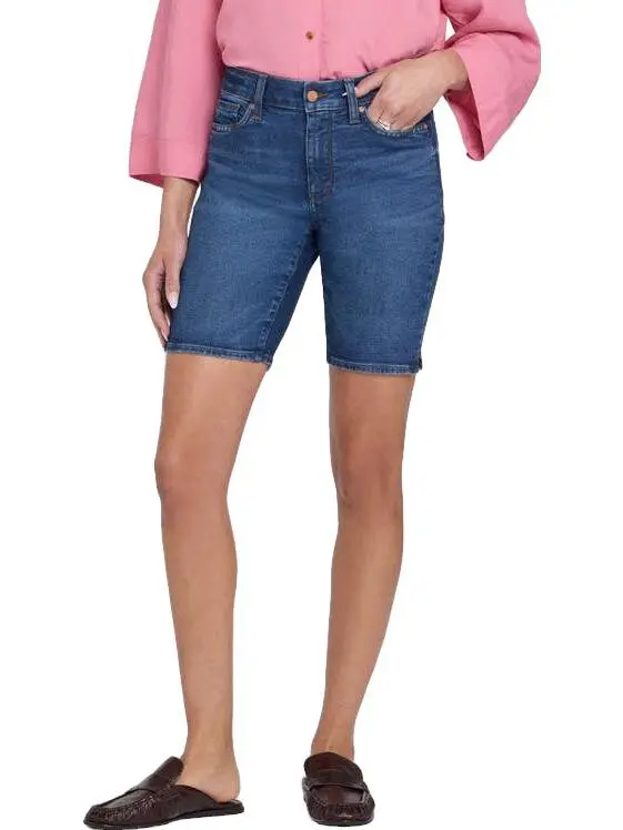 NYDJ Ella Side Slit Denim Shorts - Sunset Villa